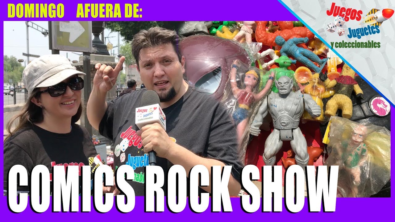 Juguete Comic Rock Show en Domingo ★ juegos juguetes y coleccionables ...