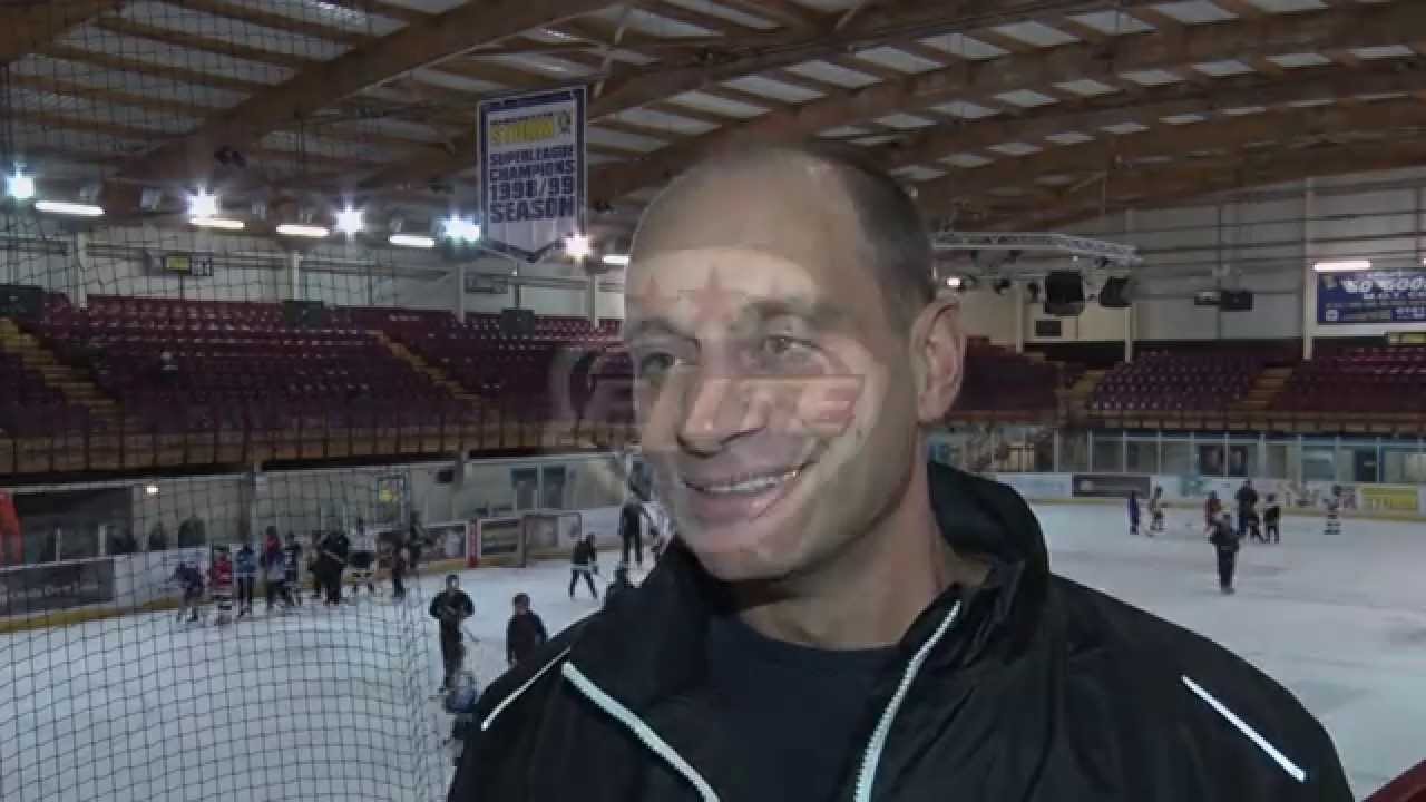 Mike Morin returns to the Manchester Storm - YouTube