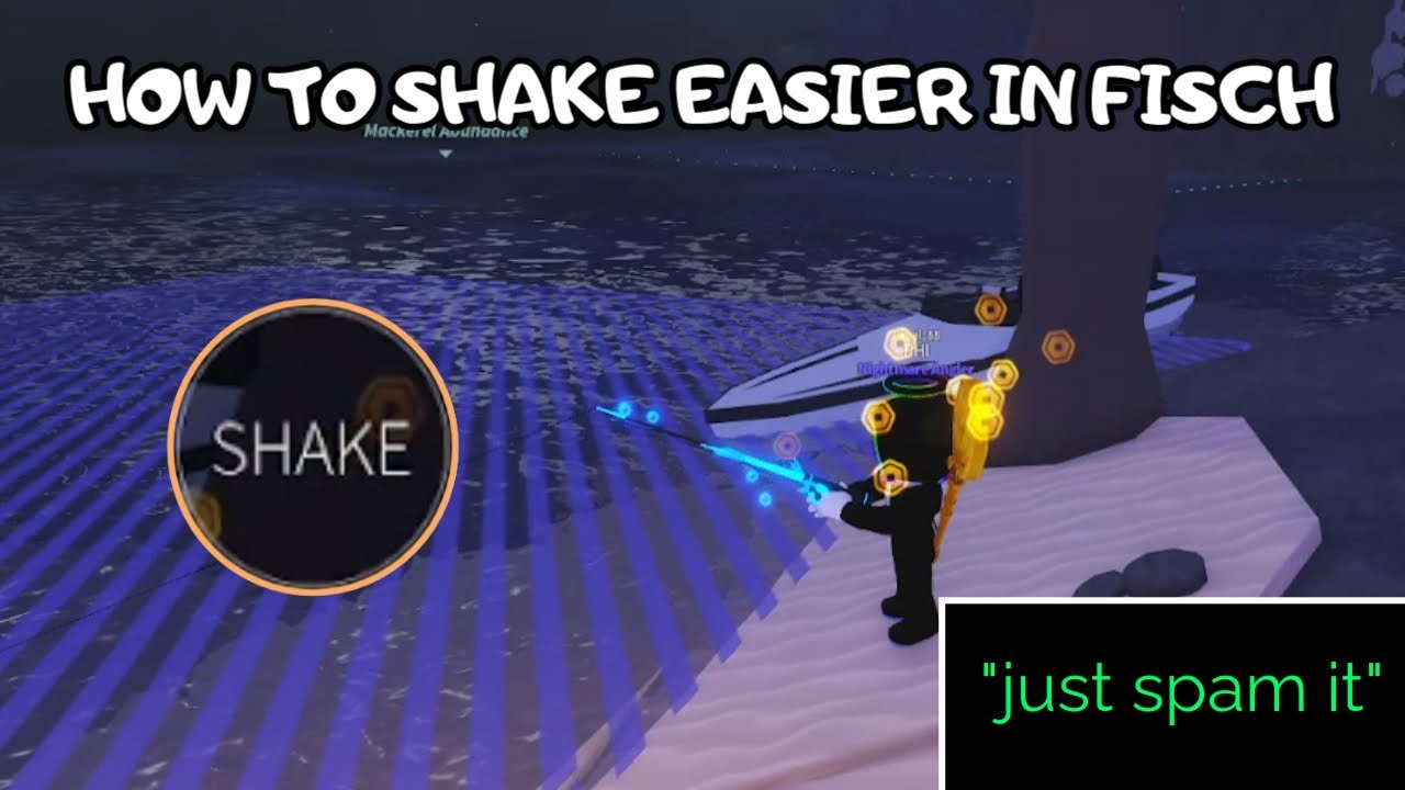 HOW TO SHAKE EASIER IN FISCH ROBLOX PC!! - YouTube