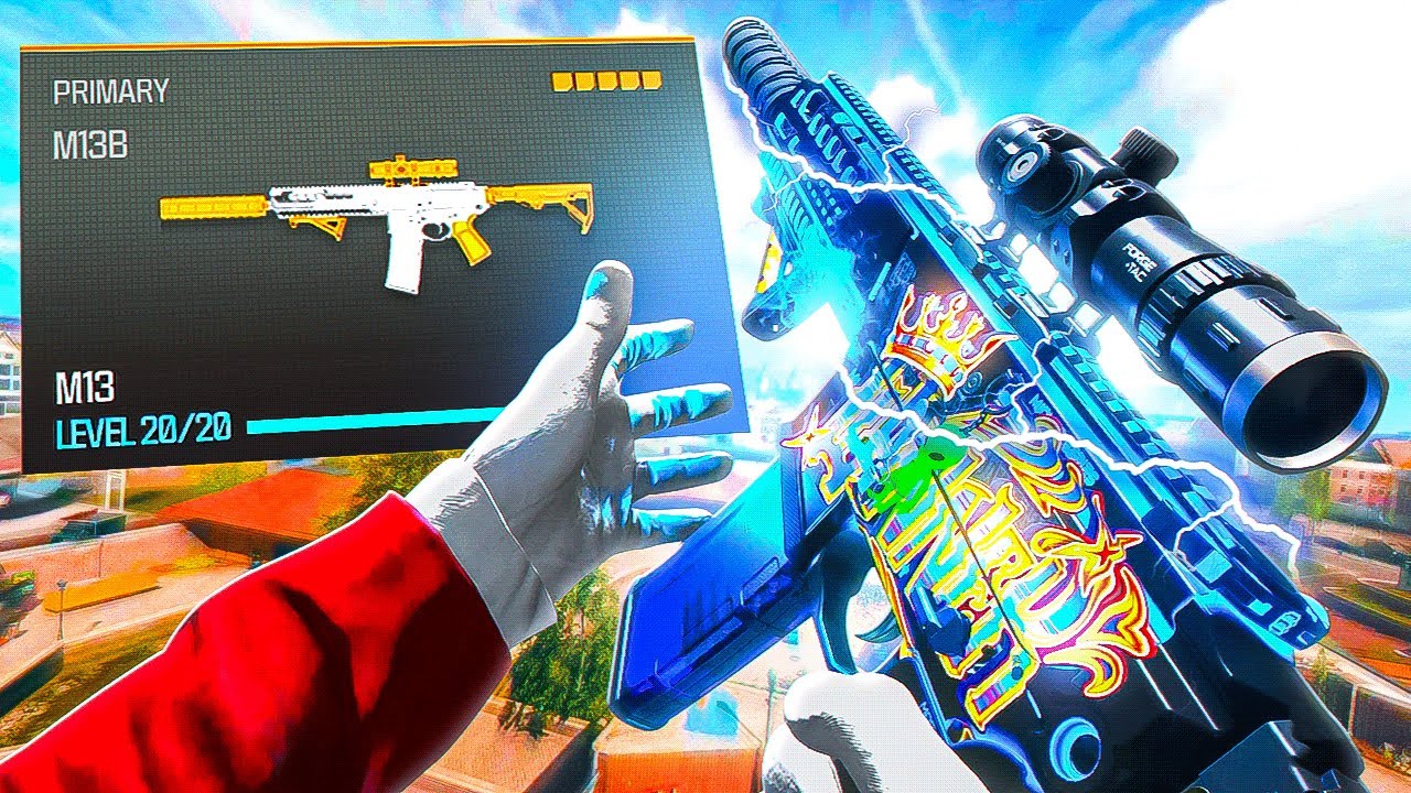 *NEW* FASTEST KILLING AR in WARZONE! (M13) - YouTube