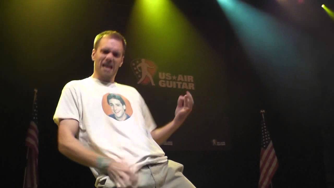 2013 US Air Guitar Finals Danny Tanner Tantrum Round 2 - YouTube