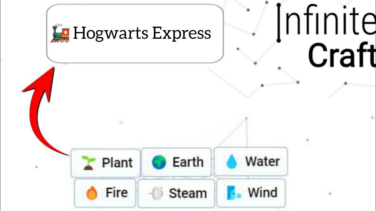 How to make Hogwarts Express in infinite craft | infinity craft - YouTube