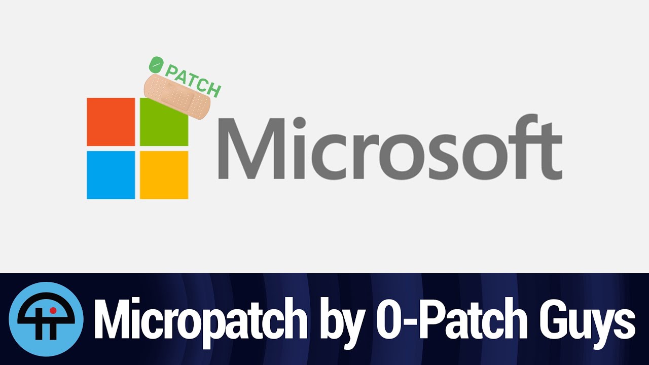 The 0-Patch Guys Produce a Micropatch - YouTube