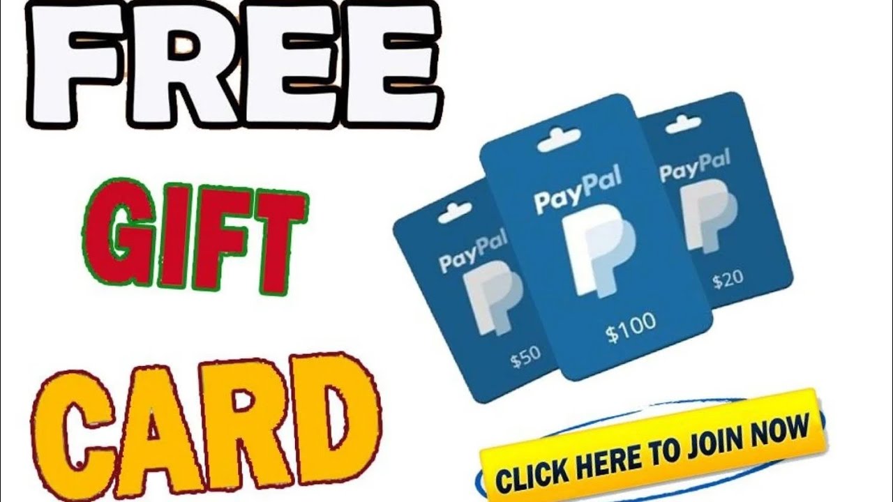 Free Gift Cards PayPal | Free PayPal Money Codes 2024 | How to get Free ...