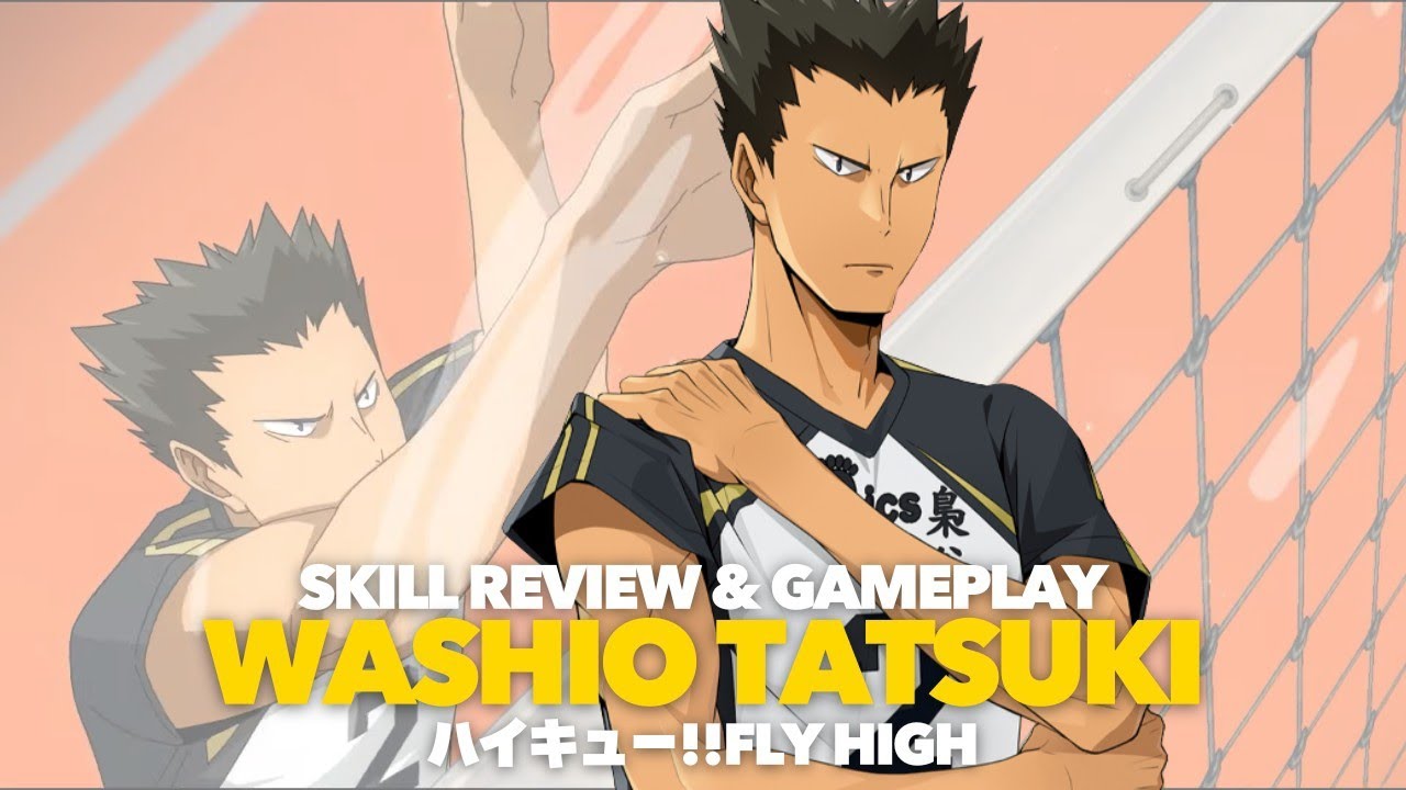 Washio Tatsuki Is He A Good Middle Blocker ハイキュー Fly High Youtube