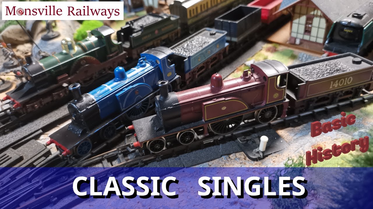 Vintage Locomotive Singles on the Tri-ang Series 3 Model Railway Layout ...