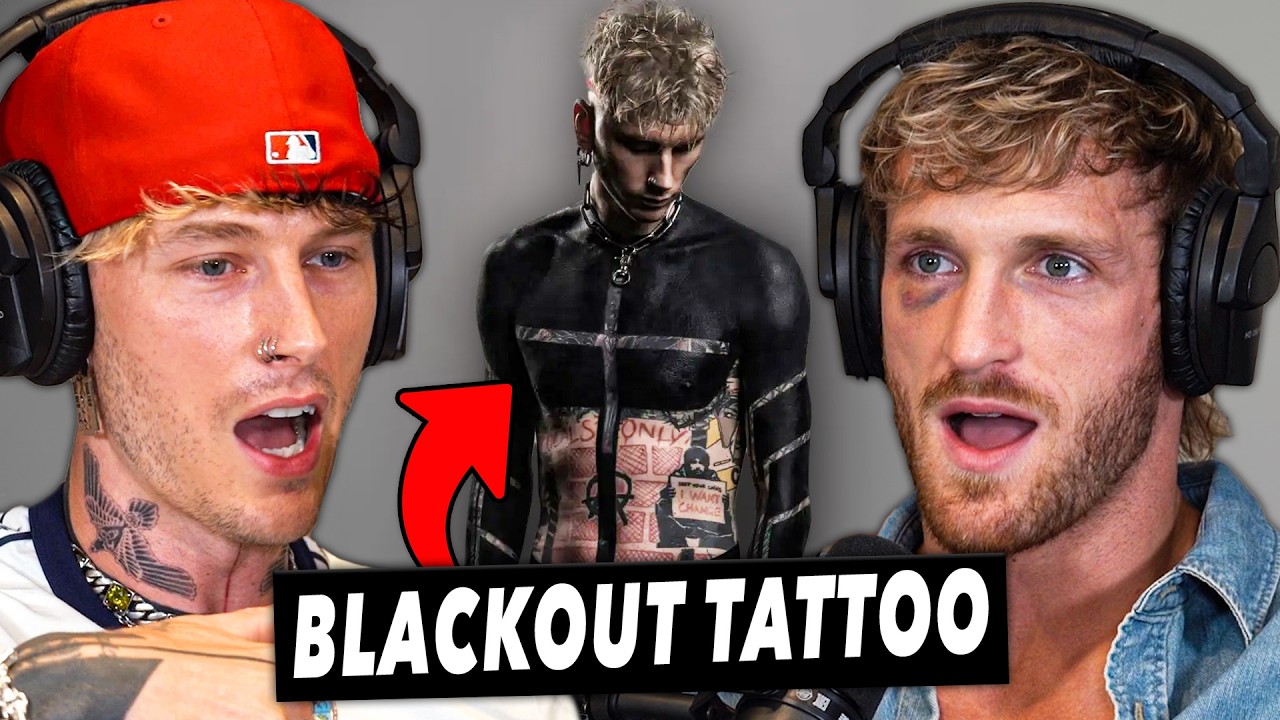 Why MGK BLACKED OUT His Tattoos - YouTube