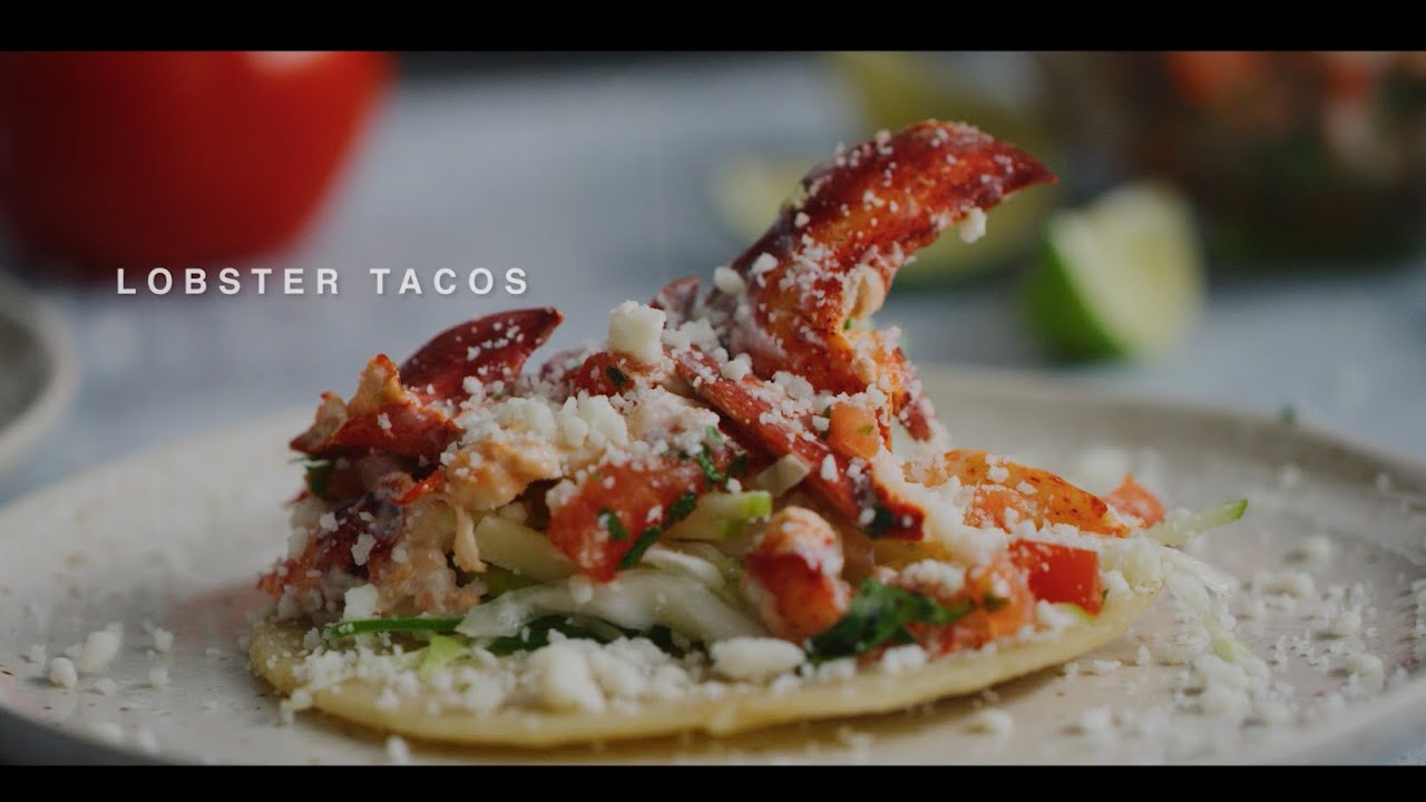 Chef Leon Brunson: Lobster Taco - YouTube