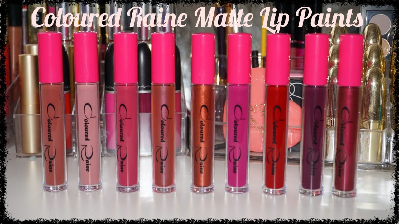 Coloured Raine Coloured Raine Liquid Matte Lipsticks Dry Matte And Are
