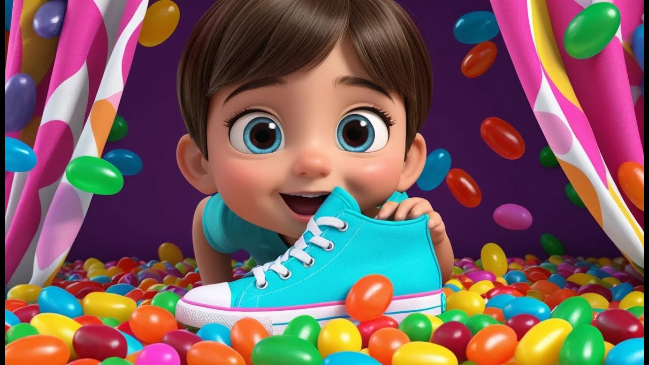 Where Oh Where Did the Jelly Beans Go? | Playful Jelly Bean Nursery Rhyme for Toddlers | Fun ...