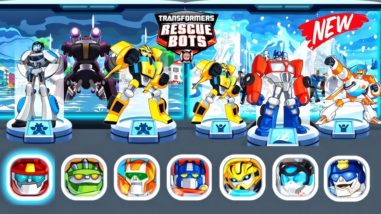 Transformers Rescue Bots - All Bots Unlocked - Missions #3 - YouTube