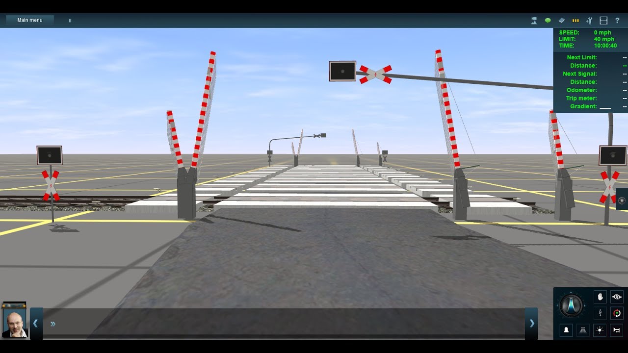 Trainz German Level Crossings - YouTube