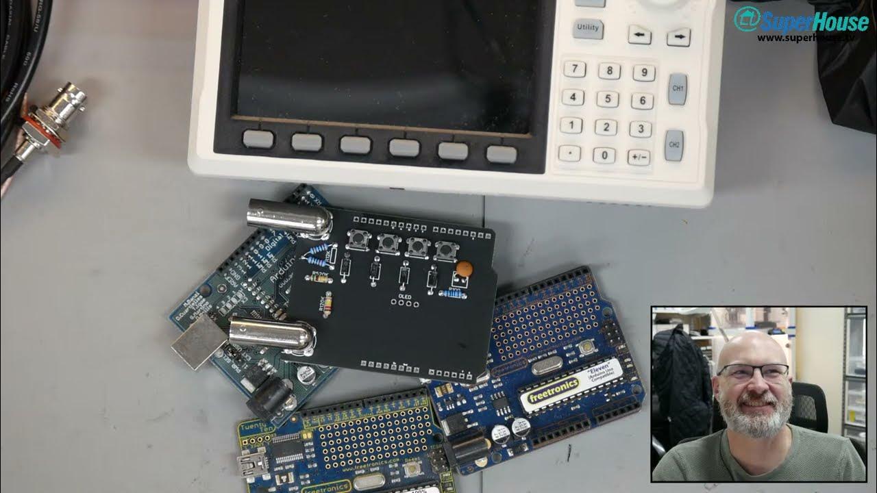 Home Automation Hangout 2023-07-16: DIY Arduino Oscilloscope assembly ...