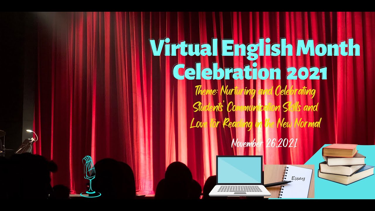VIRTUAL ENGLISH MONTH CELEBRATION (PART 1) - YouTube
