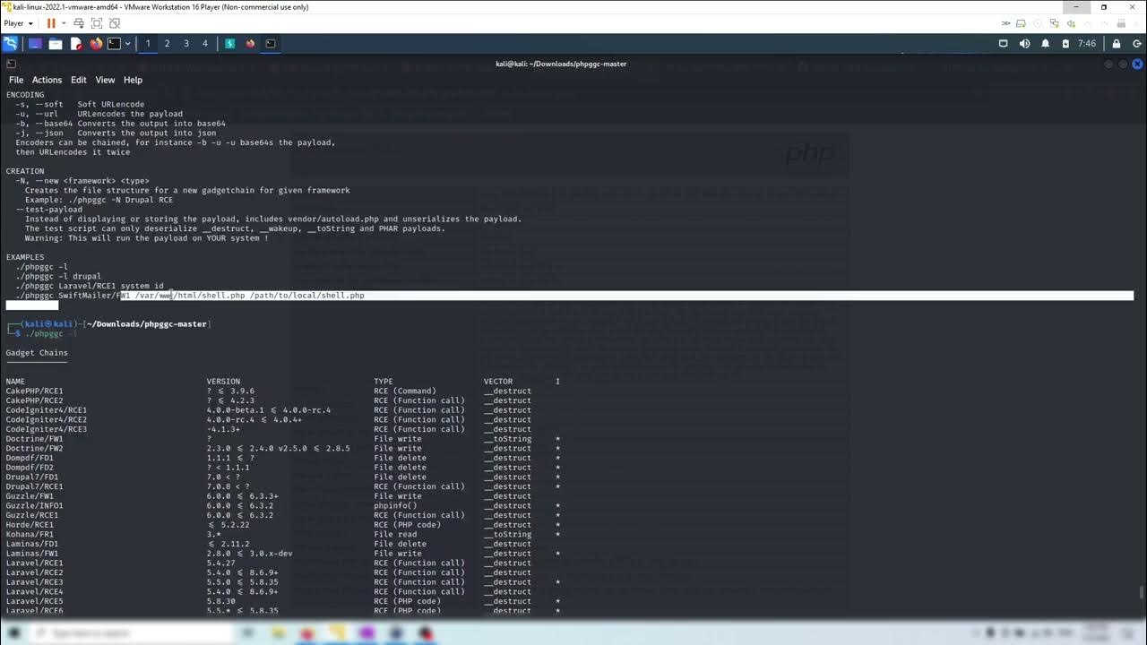 Lab: Exploiting PHP deserialization with a pre-built gadget chain - YouTube