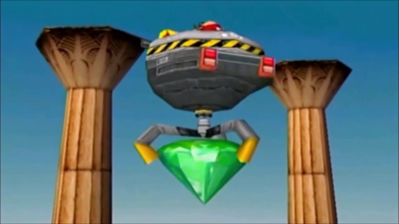 Eggman Want to use the Master Emerald for something and farewell ...
