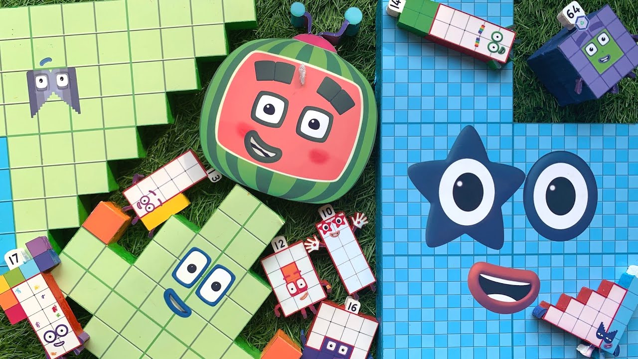 Looking for Numberblocks NEW 733 Puzzle Tetris Space ASMR ...