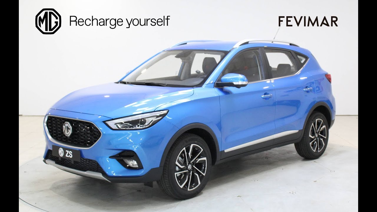 MG ZS 1.0T LUXURY AUTO COMO BLUE - YouTube