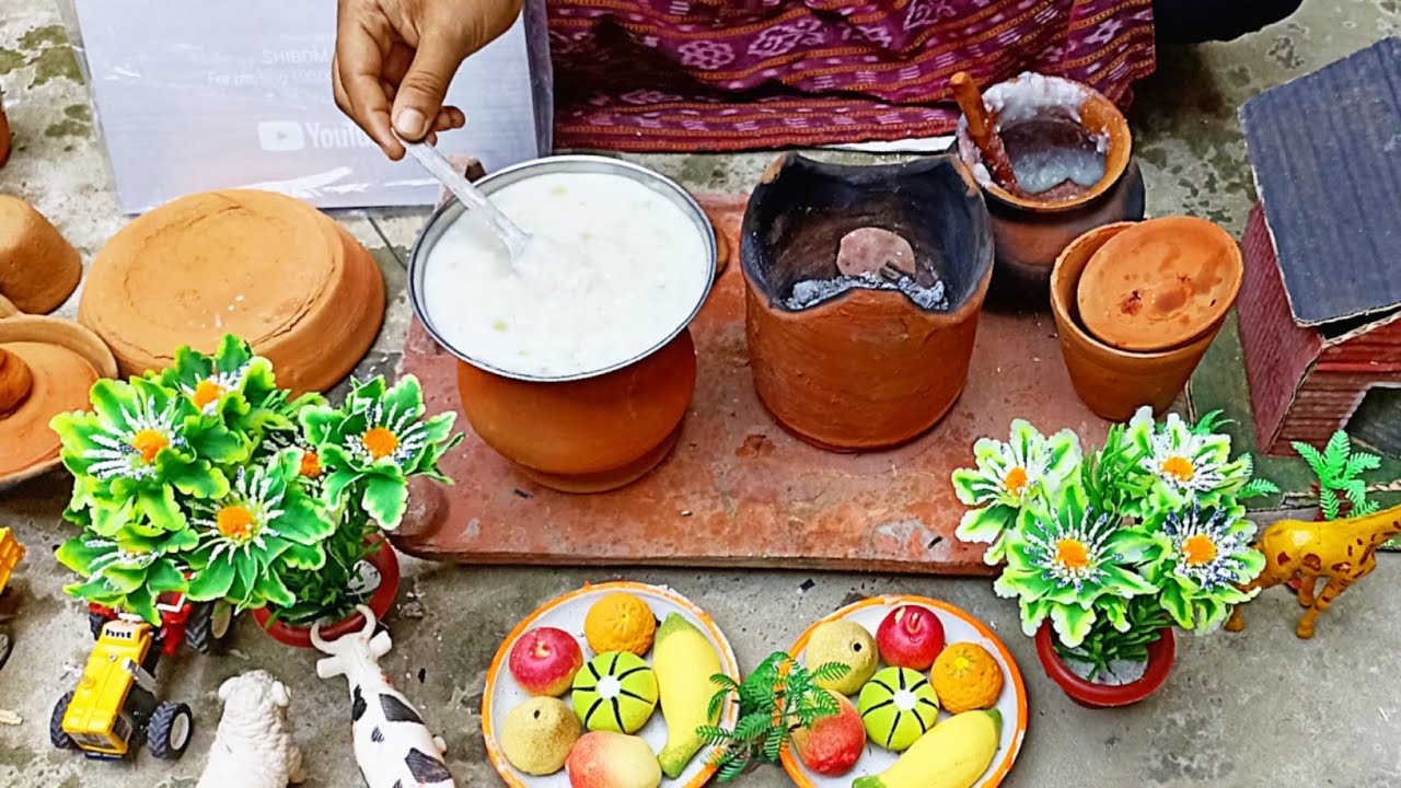 Miniature LAU PAYESH Recipe | Mini Lau Cooking | Lau Payesh Recipe ...