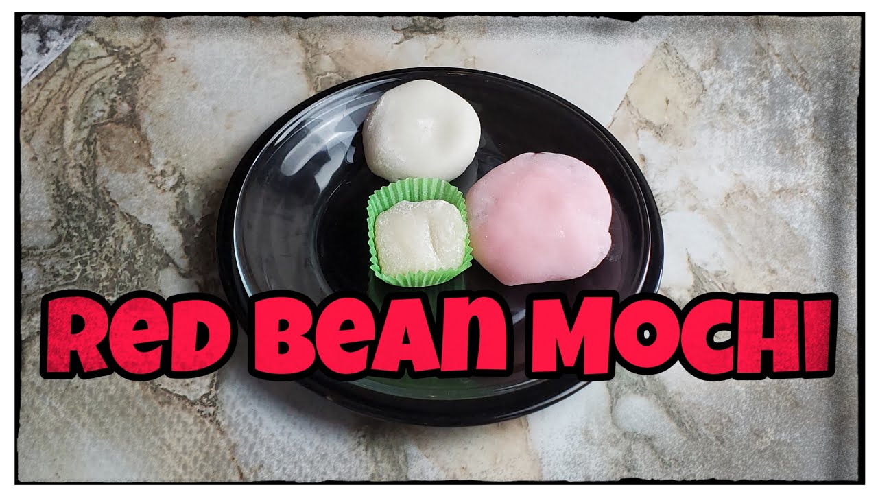 Red Bean Mochi | Japanese Takeout Cookbook - YouTube