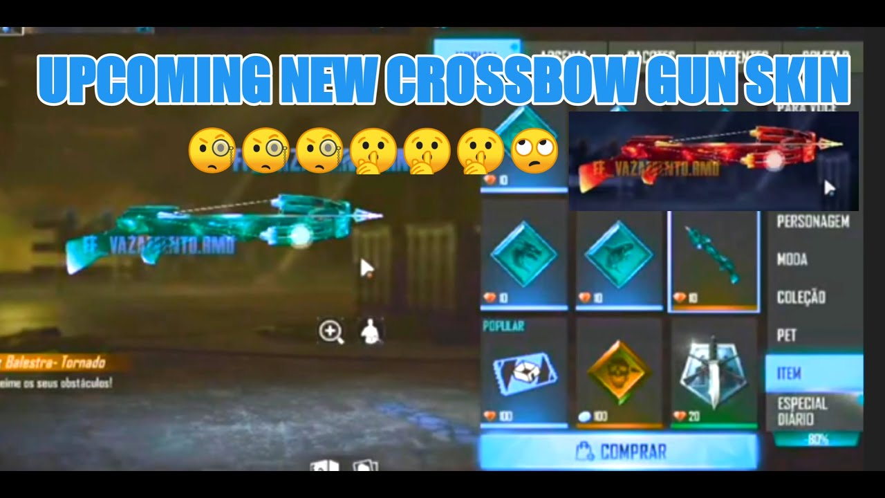 Upcoming Crossbow gun skin(Mobile Gaming FF) - YouTube