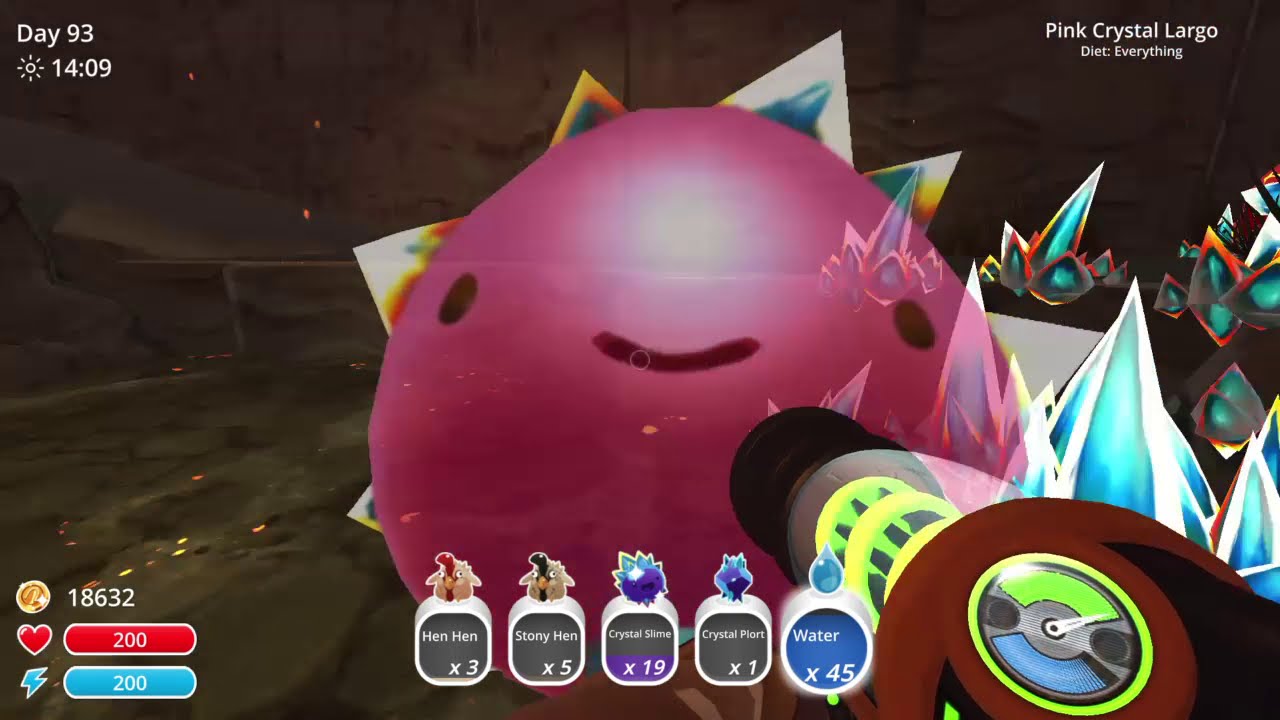 Slime Rancher #5 ,Open treasure , New Crystal Slime, Crystal Plort ...