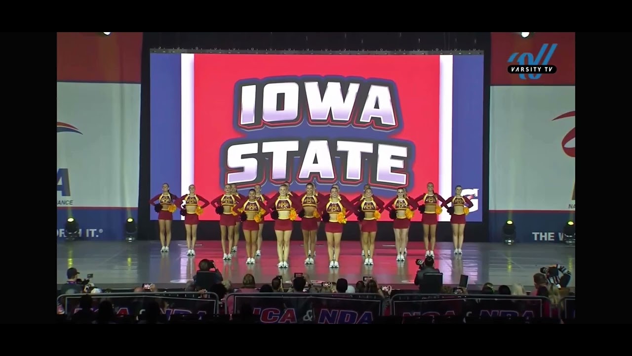 Iowa State University Dance Team Spirt Rally - YouTube