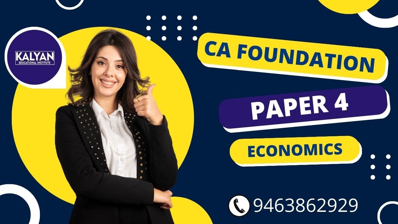 CA FOUNDATION PAPER 4, Demo chapter 1 - YouTube