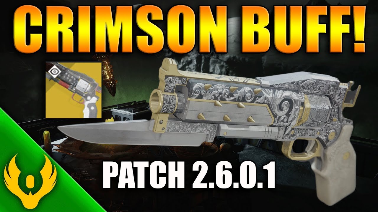 Destiny 2 Shadowkeep Crimson Exotic Hand Cannon Buff! PvP Gameplay ...