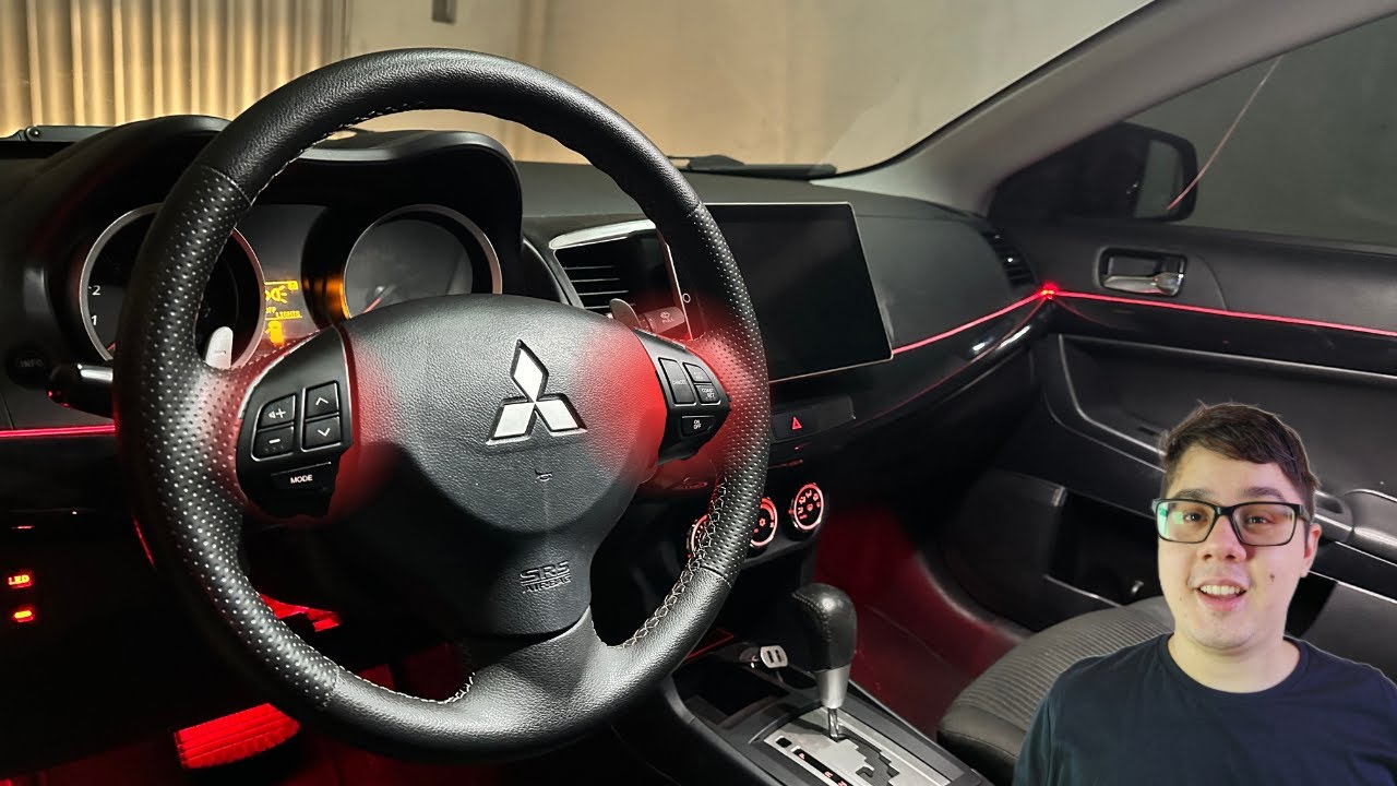 INSTALEI OS NOVOS COMANDOS DO VOLANTE DO LANCER! - YouTube