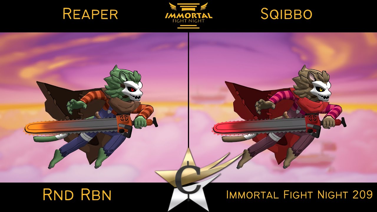 Immortal Fight Night 209 Rnd Rbn - Reaper (Clairen) Vs Sqibbo (Clairen ...
