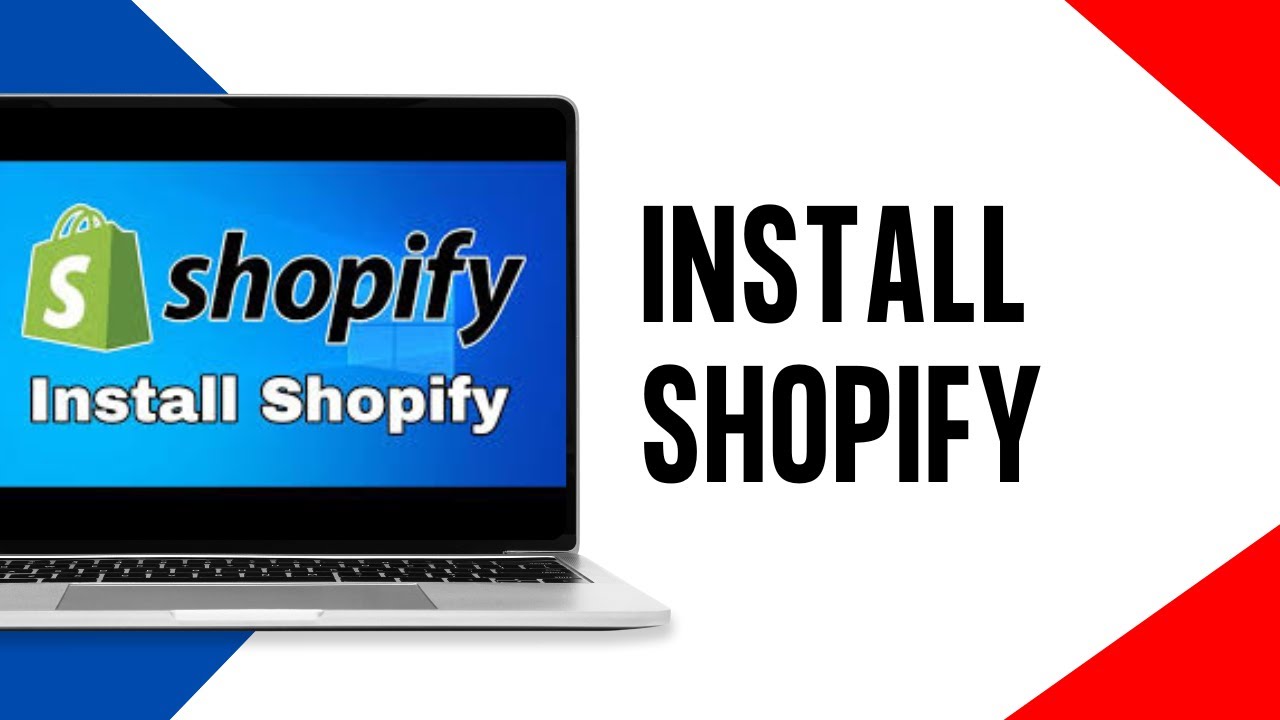 How to Install Shopify in Laptop - YouTube