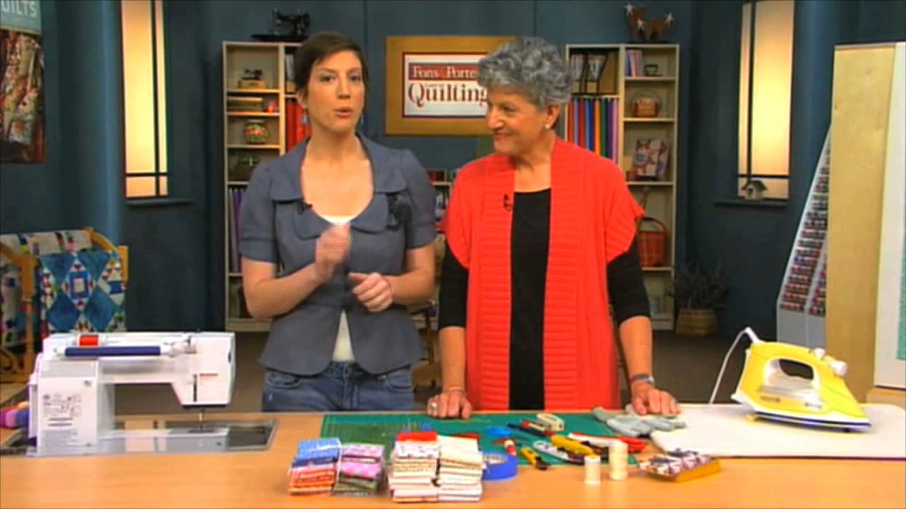 How to Quilt with Marianne & Mary Fons! - YouTube