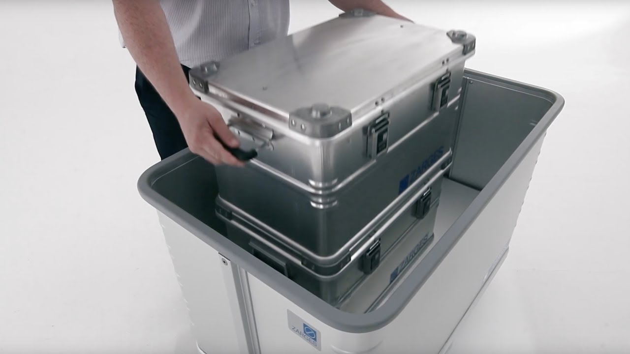 ZARGES W161 Spring Loaded Trolley - YouTube