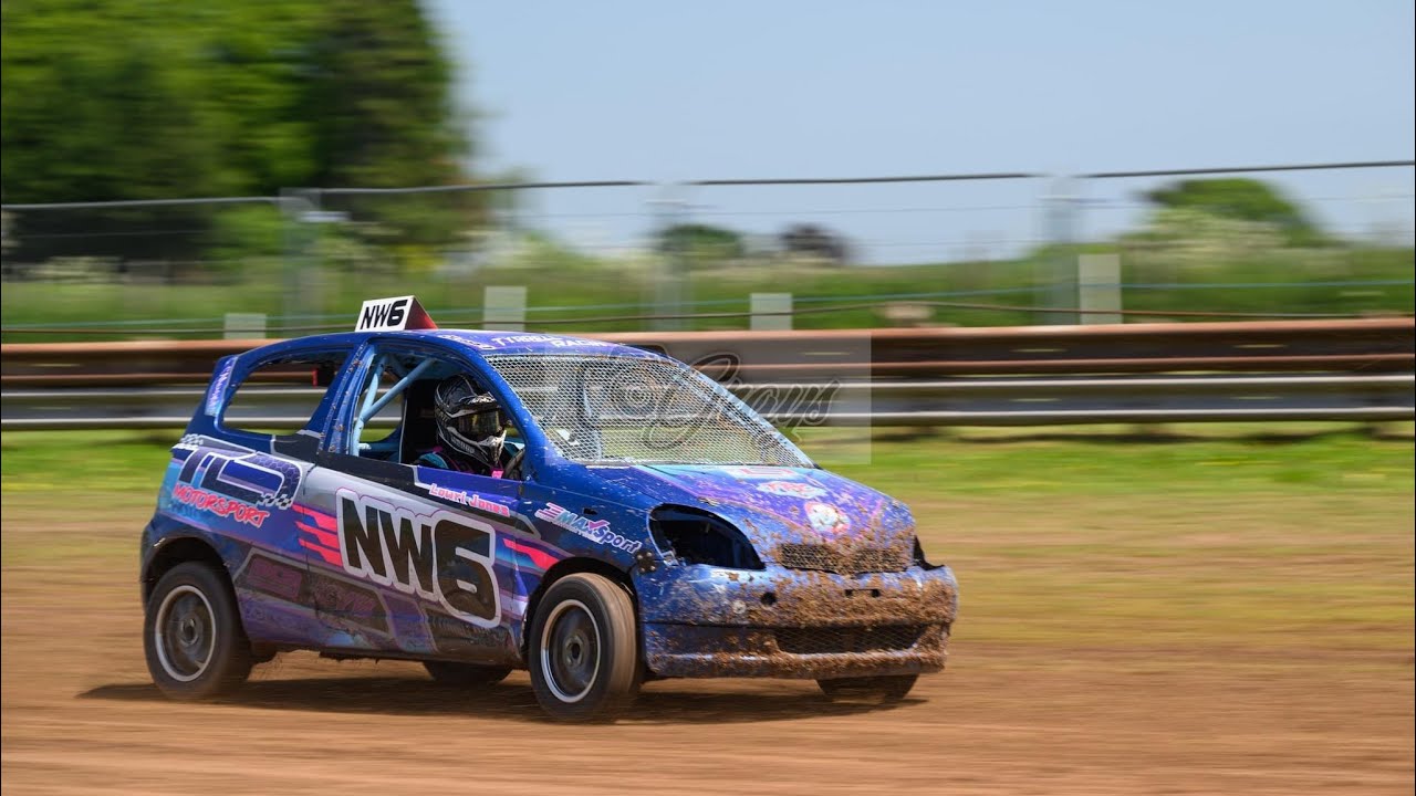 Cwmdu Autograss - Mens class 1 - On-Board NW6 Dylan Tyrrell H3 - YouTube