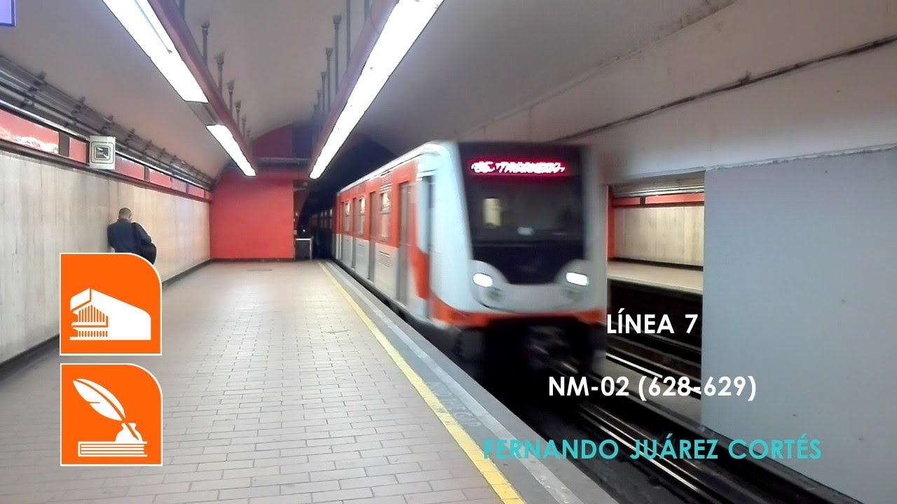 Metro CDMX - Línea 7 - De Auditorio a Constituyentes - NM-02 - YouTube