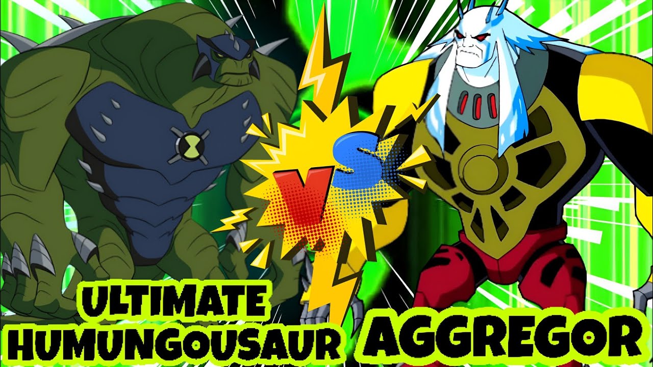 Ultimate Humungousaur vs Aggregor (Ben 10 xenodrome) Ben10Ultimate ...