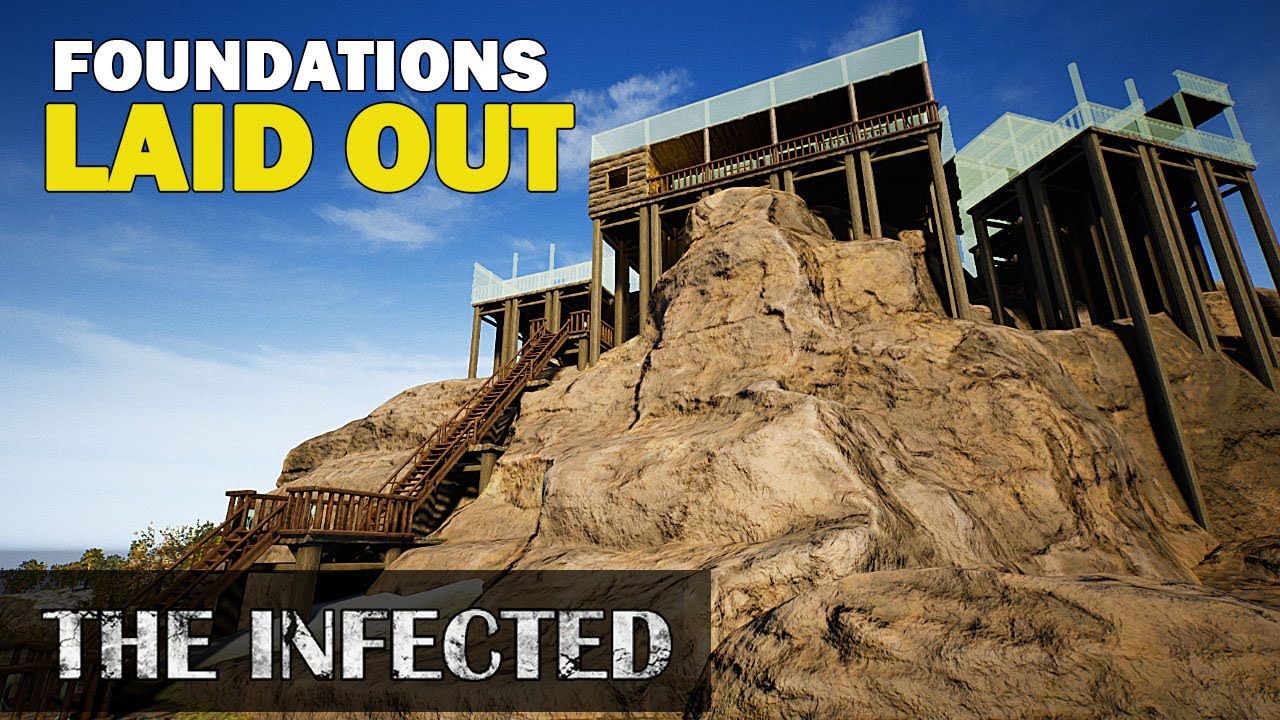 Bluff Foundations Base Building The Infected Gameplay S3 Ep38