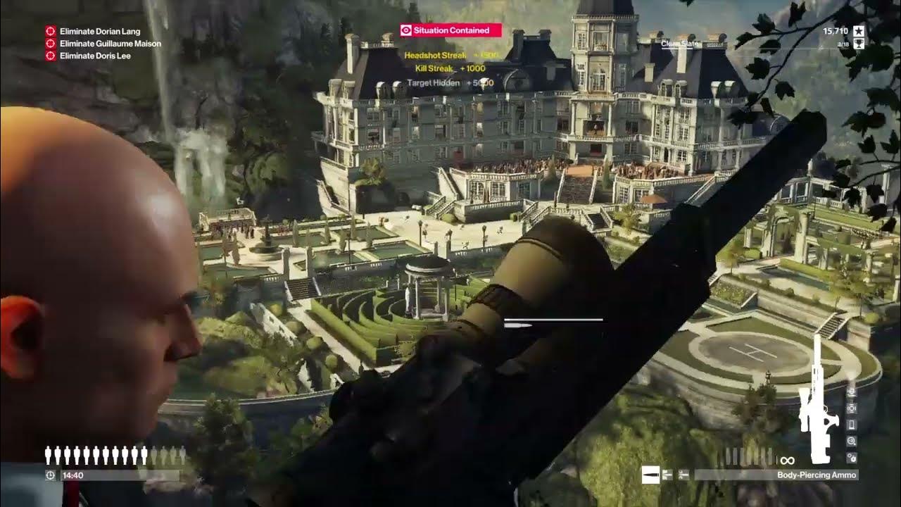 HITMAN 3 - first time Game Mode - Sniper Assassin - The Last Yardbird (DLC) - YouTube