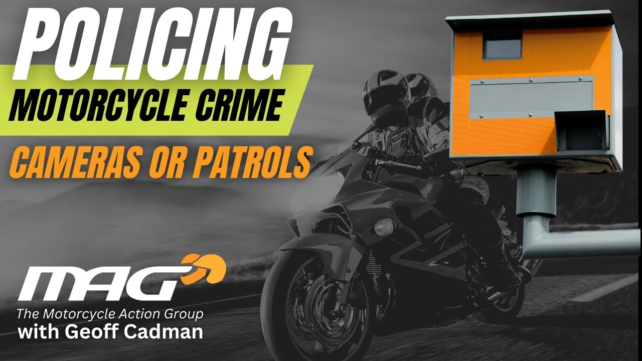 Policing motorcycle crime- Cameras or patrols - YouTube