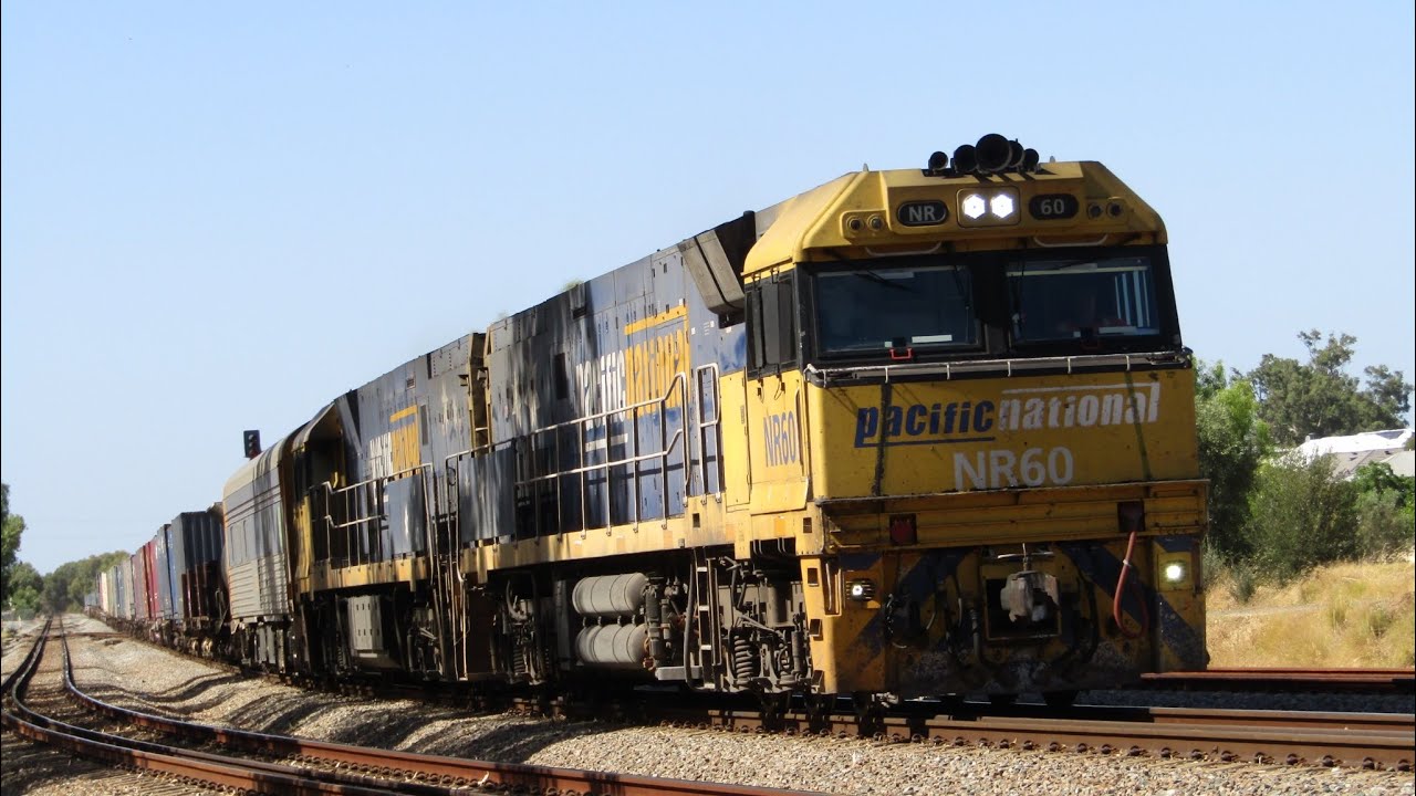 Wa Freight Trains Part 2 At Woodbridge - YouTube