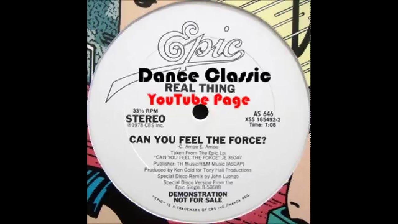 The Real Thing Can You Feel The Force A John Luongo Us Re Mix
