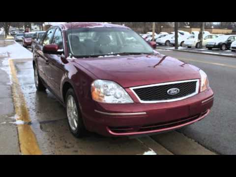 2005 Ford Five Hundred SE -- Red Fire Clearcoat Metallic - YouTube