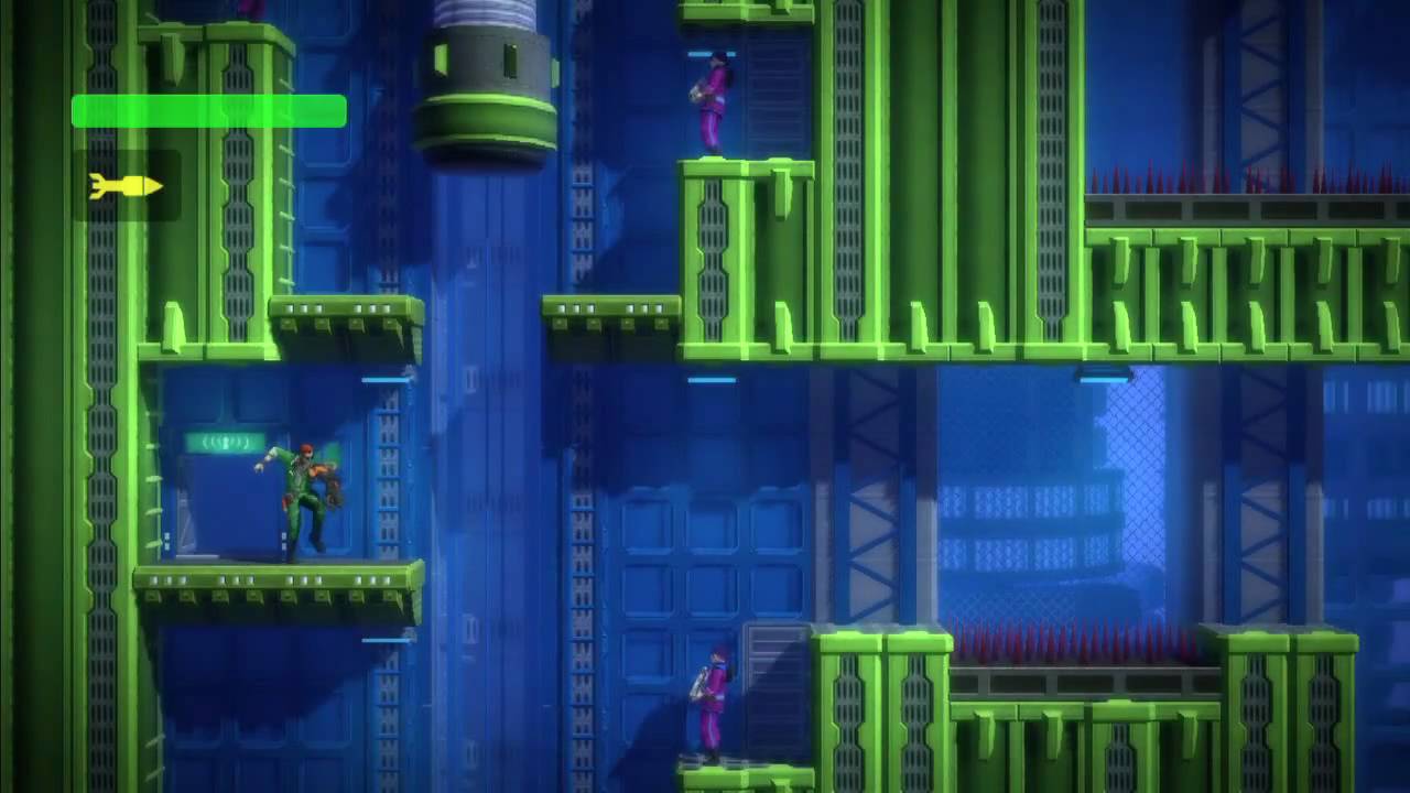 Bionic Commando Rearmed Super Hard Area 3 in HD - YouTube