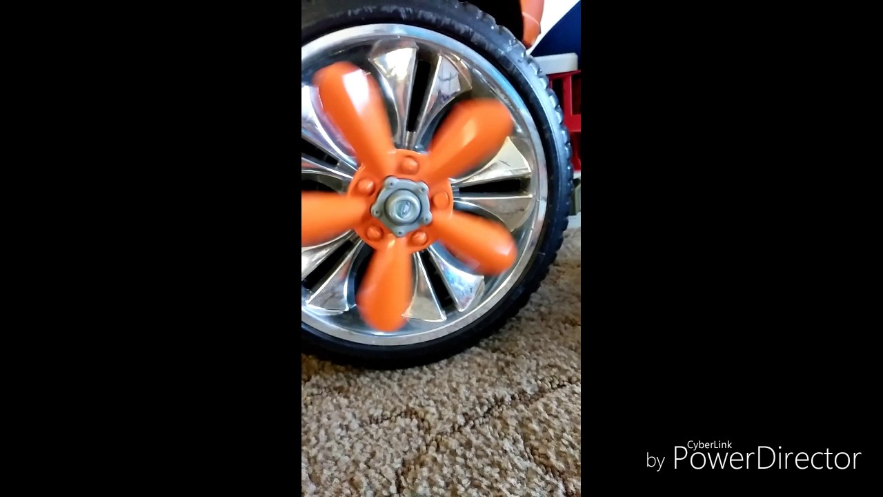 Power wheels Mustang custom Cheetos Edition - YouTube
