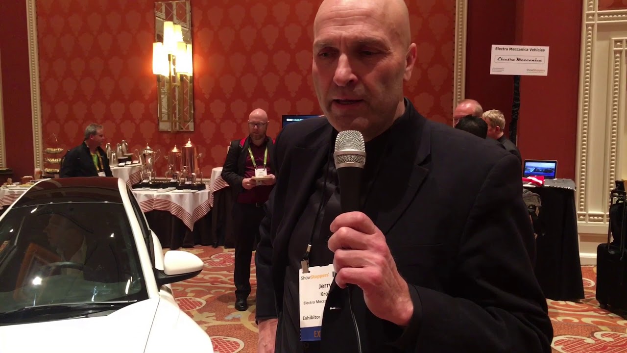 Jerry Kroll, the CEO of Electra Meccanica shows off their Solo - YouTube