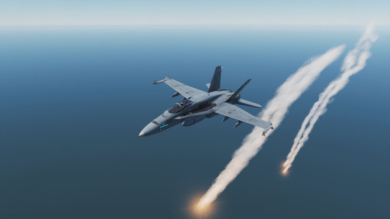 How To Flare In Dcs In The F18 Youtube