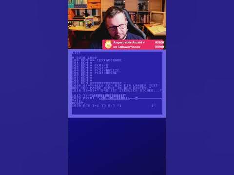 Text-Box programmieren auf dem C64 - Die Textbox ausgeben - YouTube