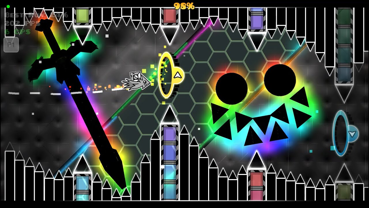 The Furious | Hard Demon by Knobbelboy | Geometry Dash 2.2 - YouTube