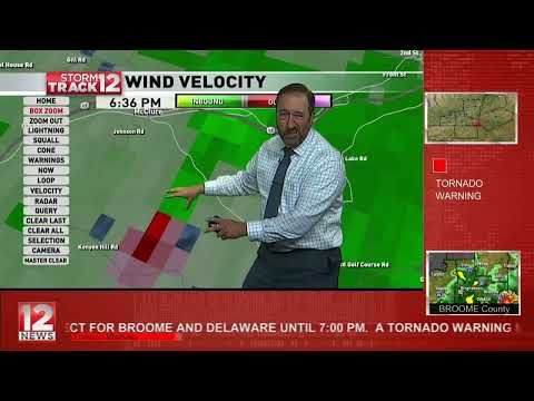 WBNG 12 Severe Weather Coverage August 7, 2023 - YouTube